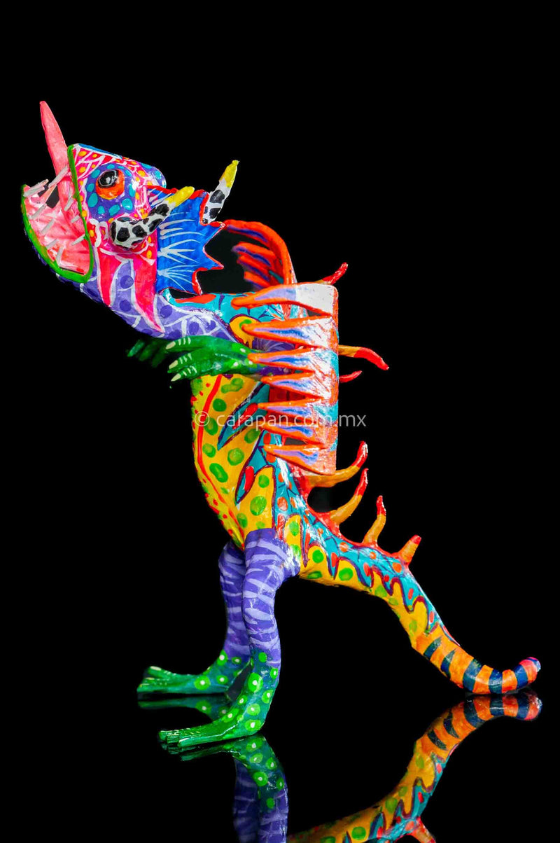 Mexican Alebrije Paper Mache Orange Wings – CARAPAN, MEXICAN ART ...