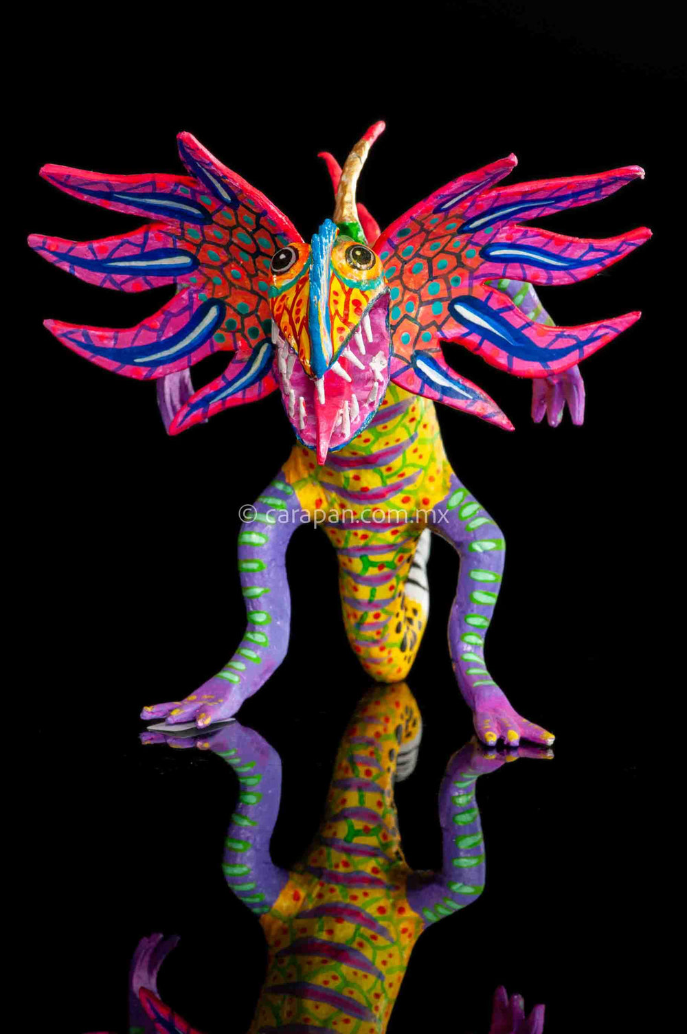 Paper Mache Alebrije Mythical Mexican monster – CARAPAN, MEXICAN ART ...
