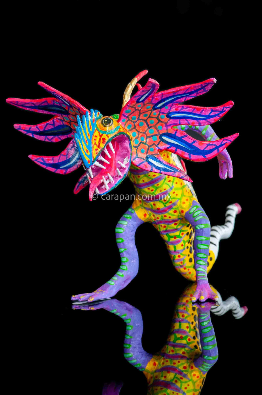 Paper Mache Alebrije Mythical Mexican monster – CARAPAN, MEXICAN ART ...