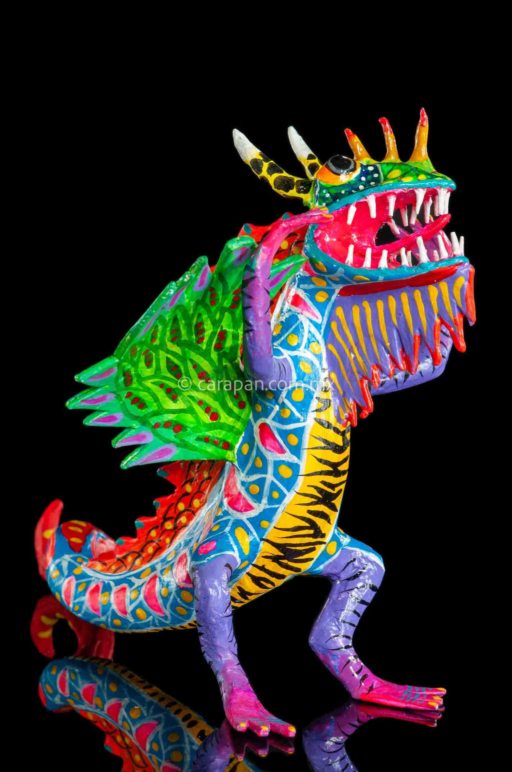 Small Alebrije Mexican Paper Mache Art – CARAPAN, MEXICAN ART GALLERY ...