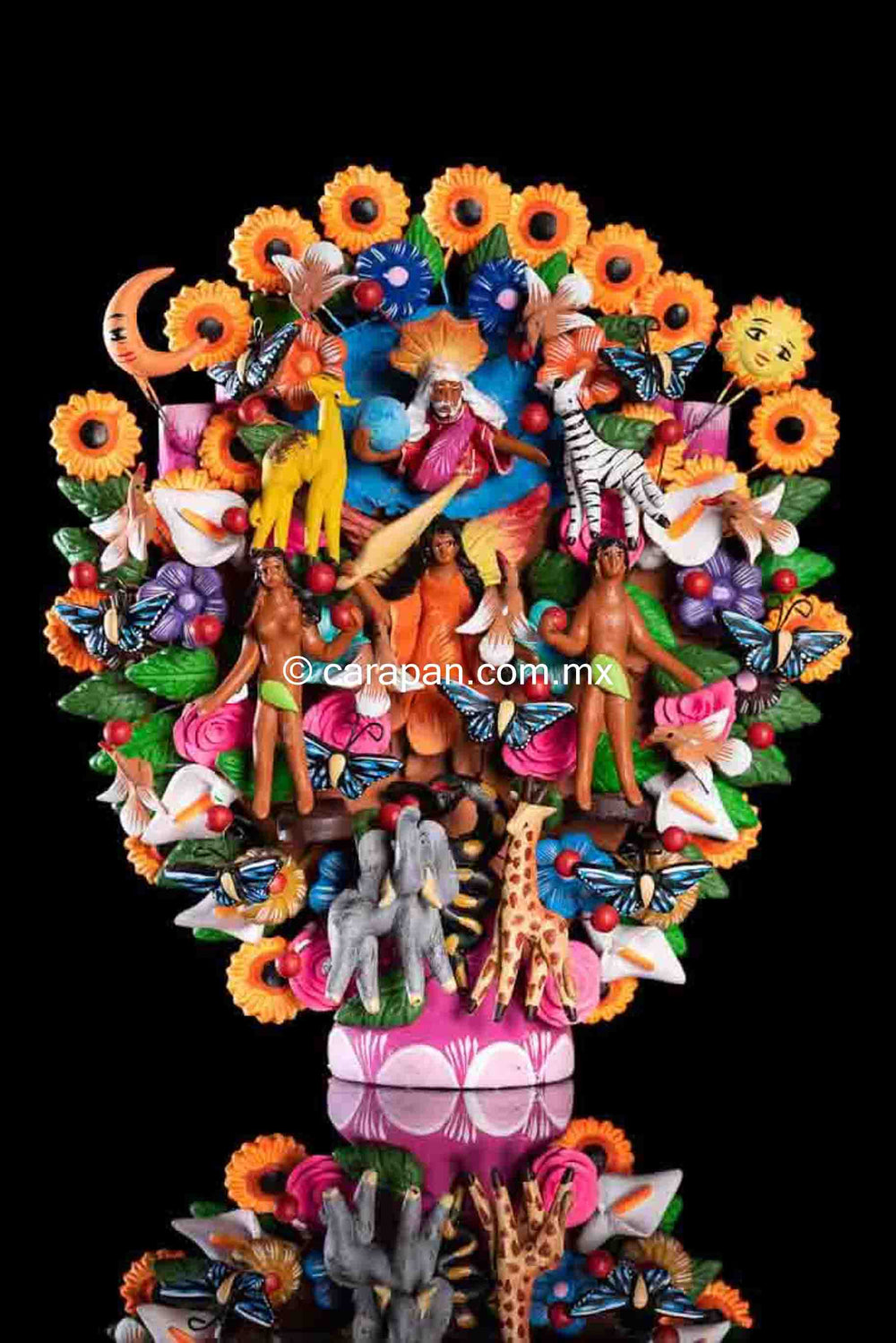 Mexican Tree of Life for sale - Fine Metepec Pottery & Candelabra ...