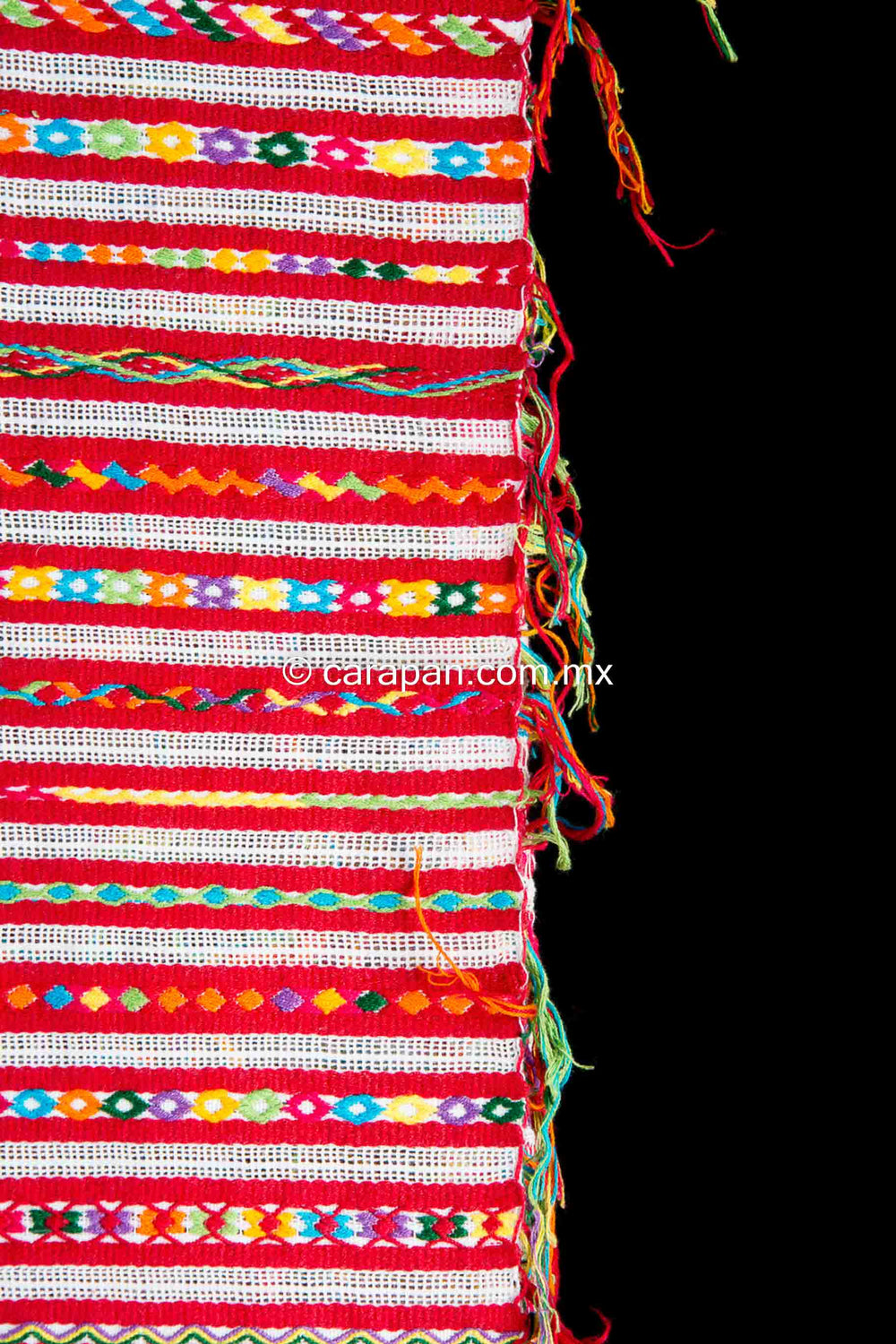Indigenous Huipil Dress Triqui Textile Backstrap Loomed in Oaxaca ...